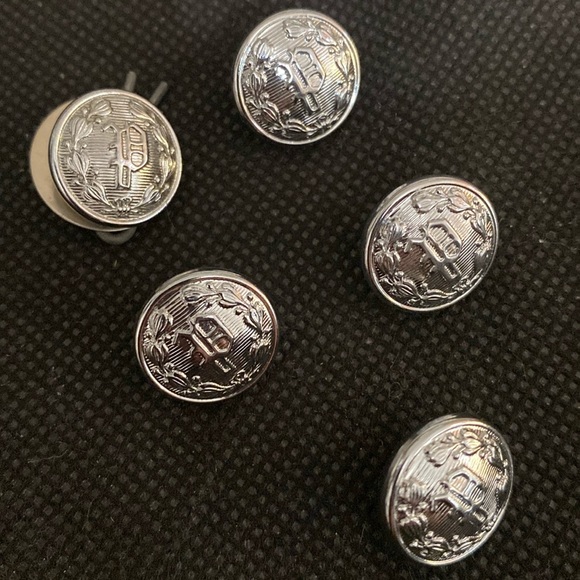 Cheshire | Accessories | Vintage P Ww Silver Uniform Buttons Cheshire ...